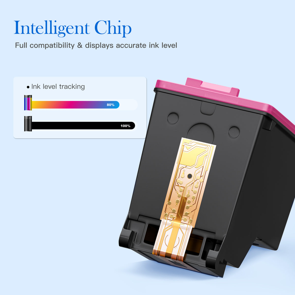 INKSTUDS Remanufactured Ink Cartridge Replacement for HP 64XL Ink Cart ...